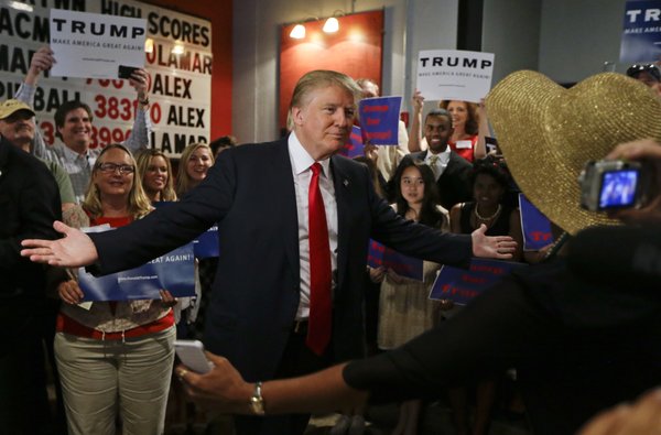 Donald Trump courts tea party voters in Nashville | Hot Springs ...