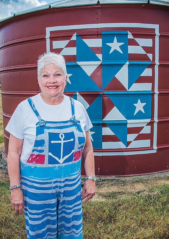 Perryville woman paints barn quilts | The Arkansas Democrat-Gazette ...