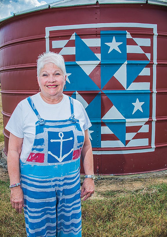 Perryville woman paints barn quilts | The Arkansas Democrat-Gazette ...
