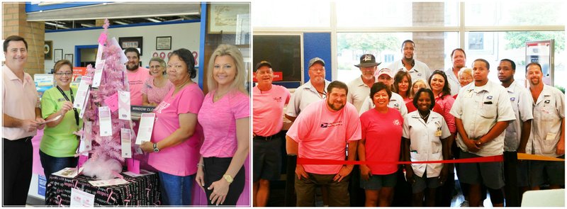 Local post office employees wear pink | Camden News