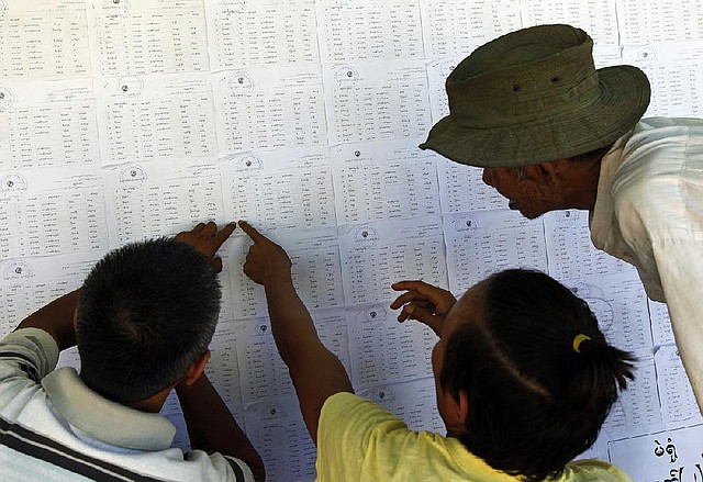 Burma's president assures election to be legitimate | The Arkansas ...