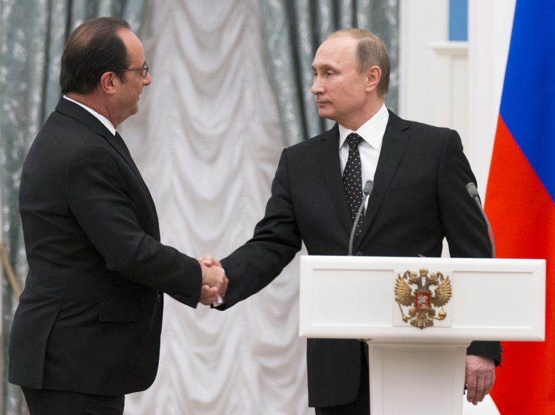 Russia, France agree to tighten cooperation against IS | Hot Springs ...