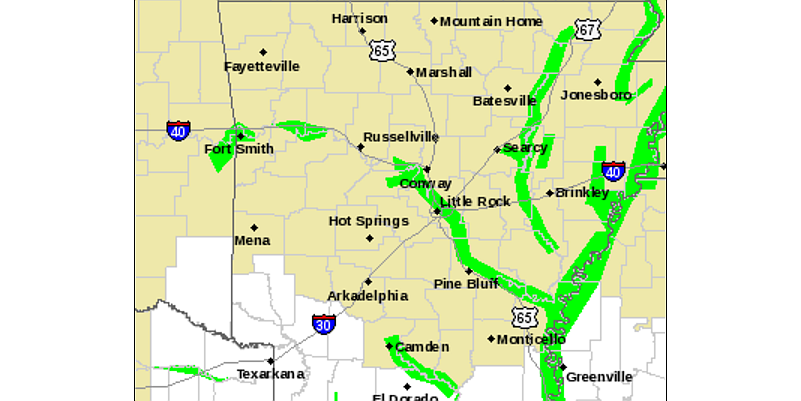 River levels falling, but still flood warnings in Arkansas | The ...