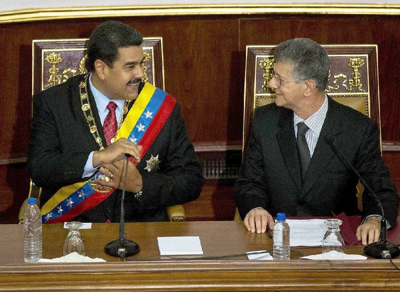 Economy's in crisis, Venezuelan declares