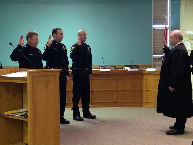 Springdale Police promote three to sergeant | The Arkansas Democrat ...