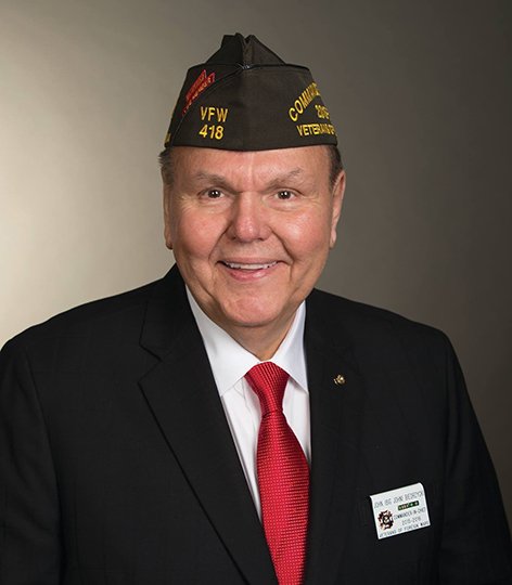 VFW commander-in-chief visits local post