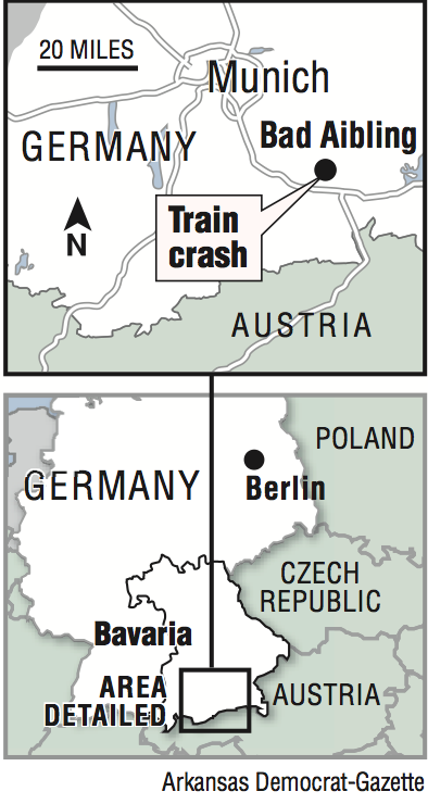 2 German trains' collision kills 10