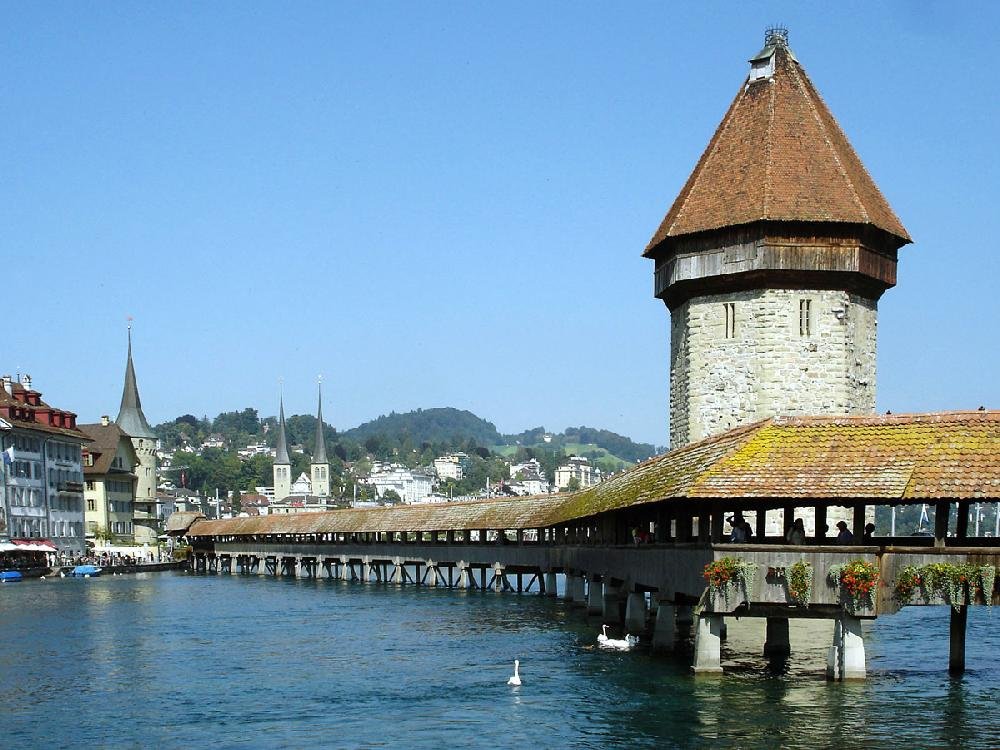 Lucerne's old-town sights, scenery enthrall