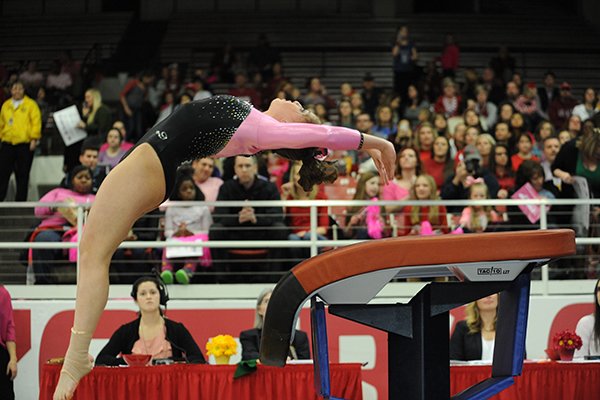 UA gymnastics posts best score of year | Whole Hog Sports