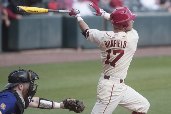 Bonfield delivers for Razorbacks | The Arkansas Democrat-Gazette ...