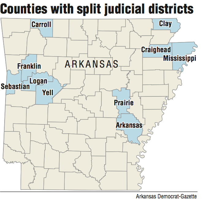 Two-seat counties? No votes ever held | Northwest Arkansas Democrat-Gazette