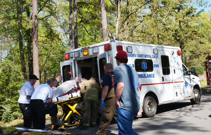 Local Man injured in backhoe incident