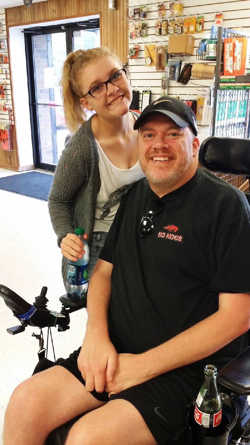 Arkansas ALS sufferer fighting with humor, staying active