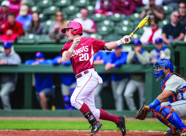 Razorbacks swept by Florida Gators