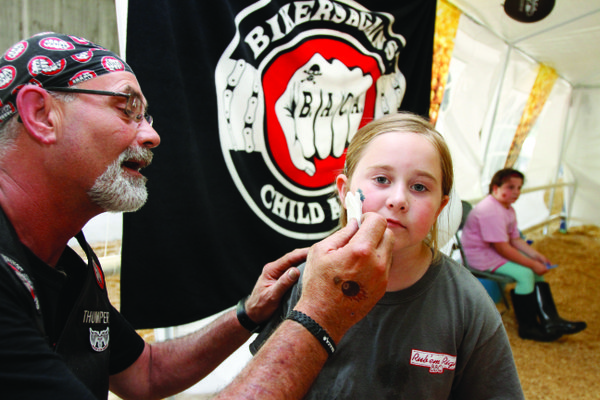 Bikers Against Child Abuse (BACA) Black and Gold Chapter