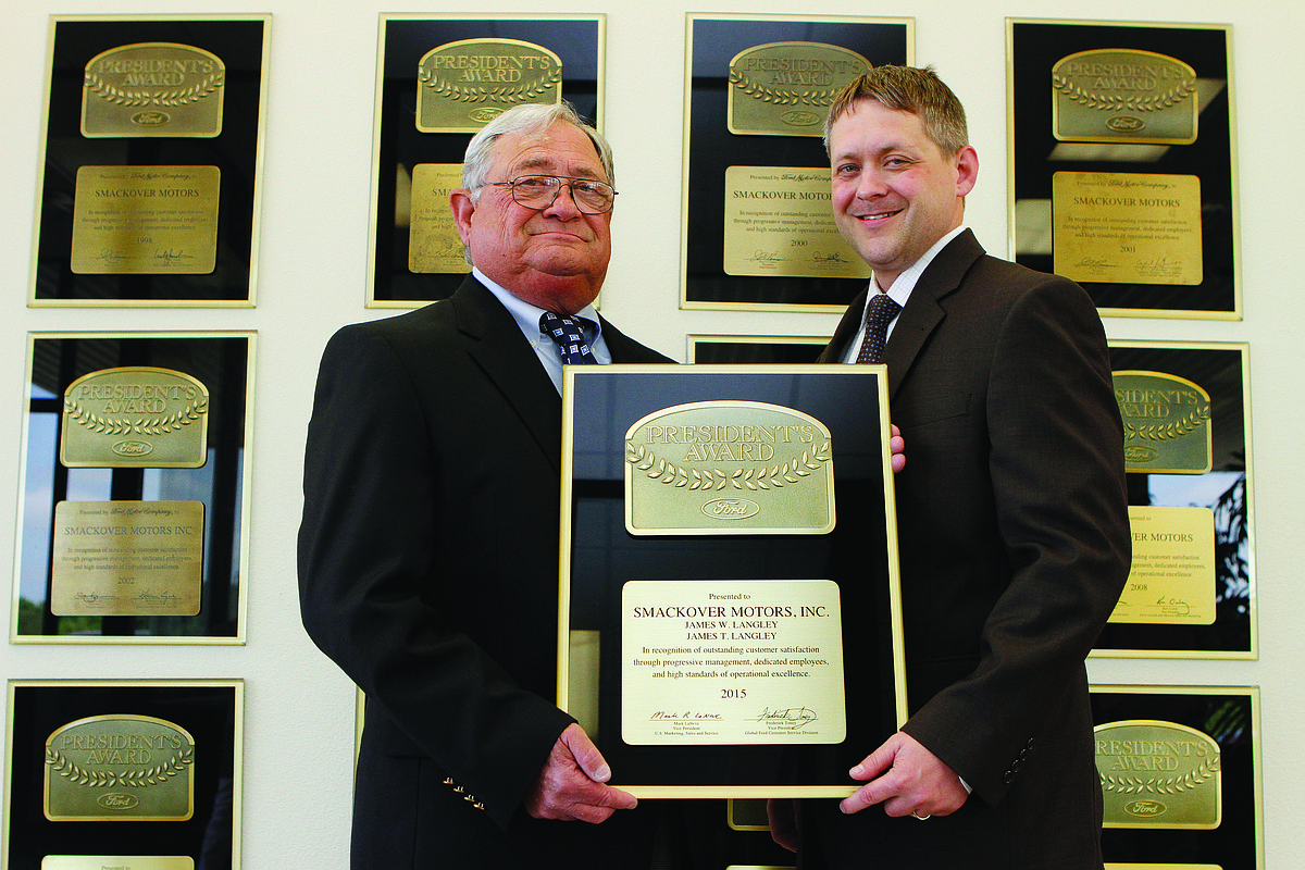 Smackover Motors wins 15th President’s Award | El Dorado News