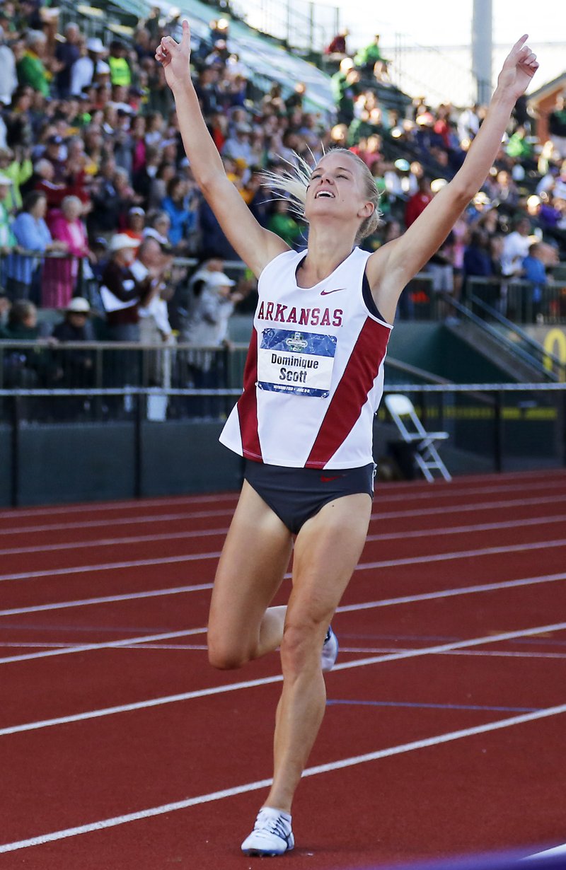 Scott gives Arkansas women first NCAA outdoor title | Hot Springs ...
