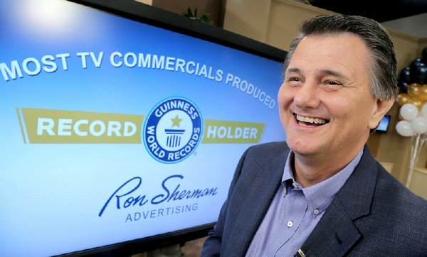 Face known 'round the country: Advertising mogul Ron Sherman has come a ...