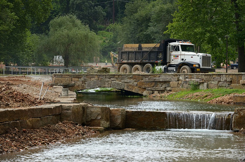 Lake Atalanta renovations in home stretch | Northwest Arkansas Democrat ...