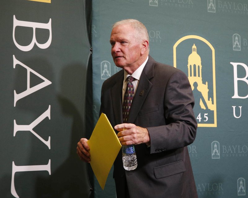 Grobe moving Baylor forward on character, integrity | Hot Springs ...