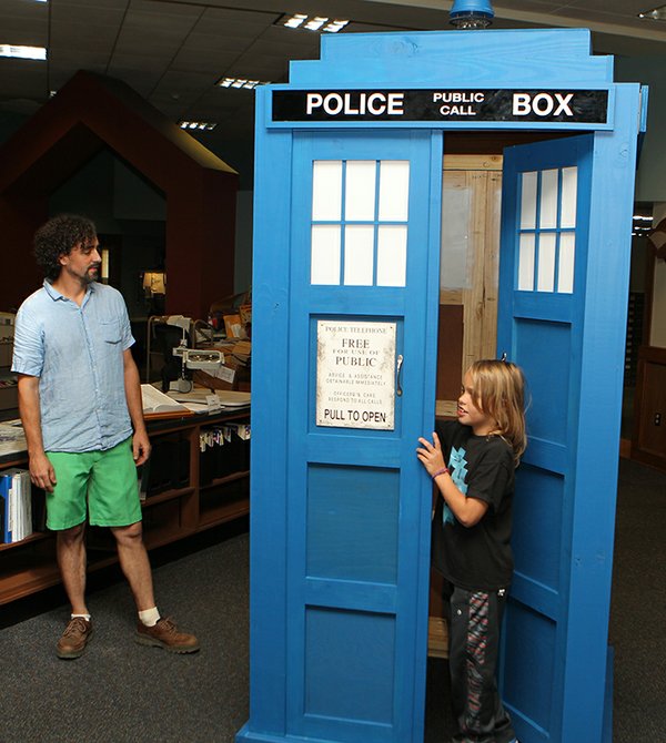 Bigger on the inside: TARDIS to land at library to promote Spa-Con