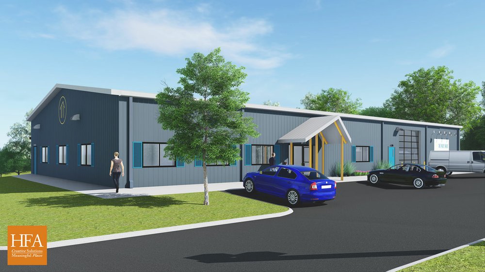 Pack Shack breaks ground for new building in Cave Springs