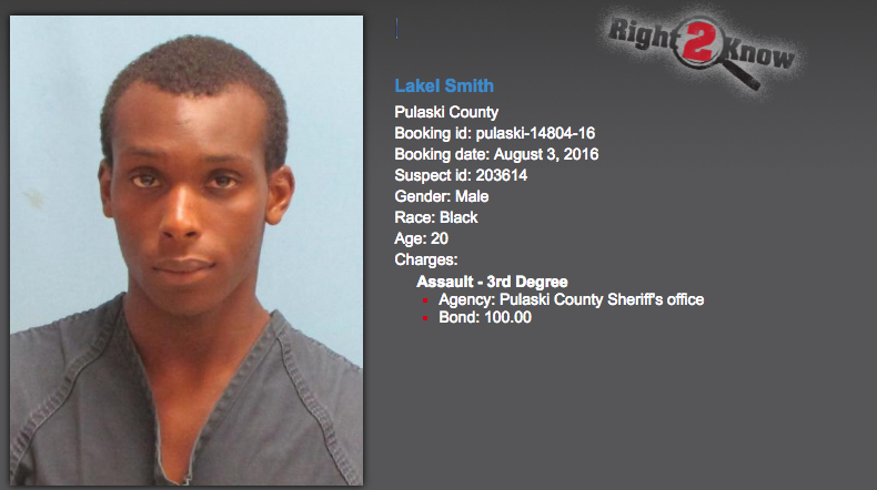 Police: Man shoves security guard after being treated at Little Rock ...