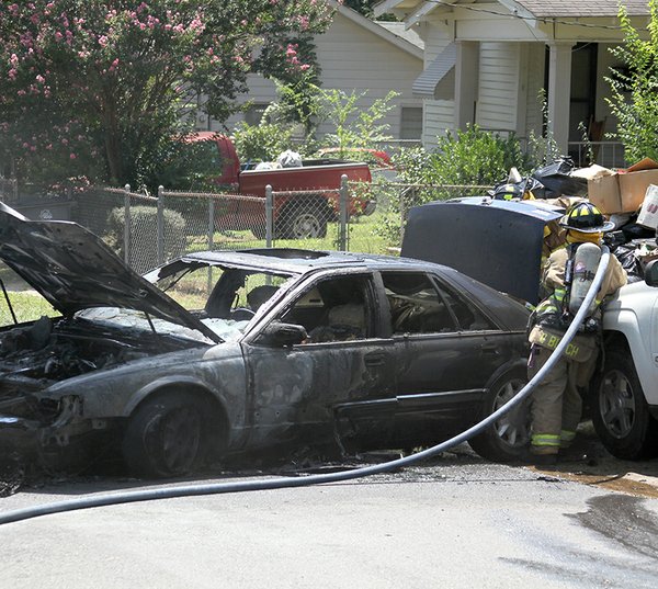 Car catches fire, crashes | Hot Springs Sentinel Record