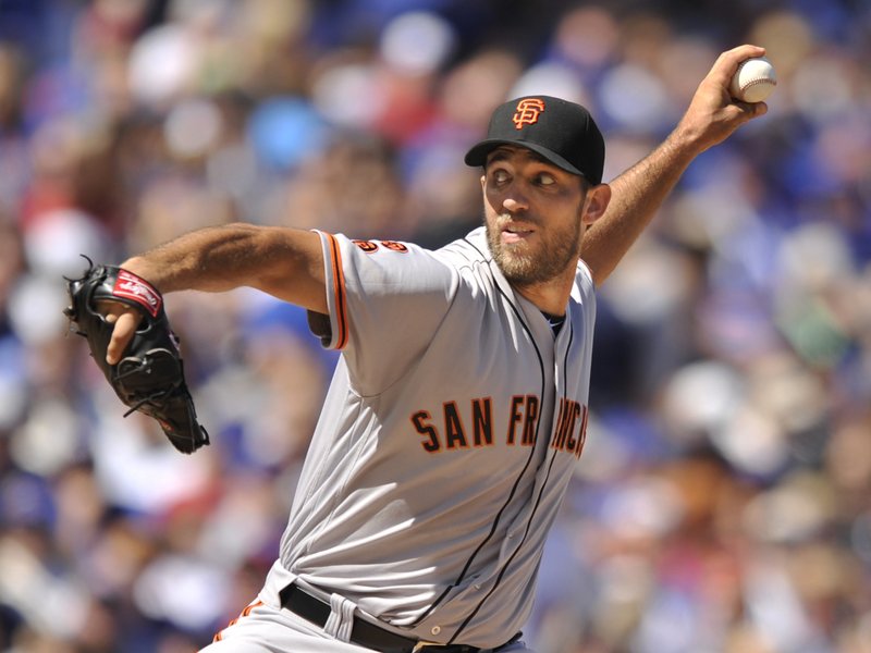 Bumgarner bests Arrieta, first-place Cubs | Hot Springs Sentinel Record