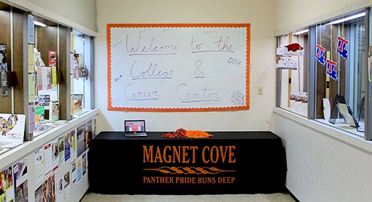 Magnet Cove sets up college, career display