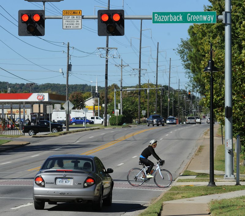 Fayetteville granted permission for pedestrian beacon on College Avenue ...