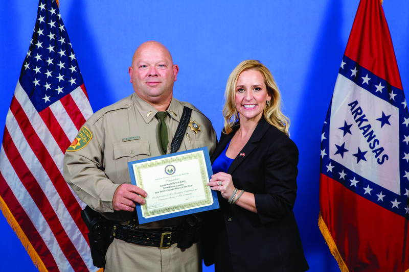 UCSO’s Jerry named outstanding officer of the year | El Dorado News