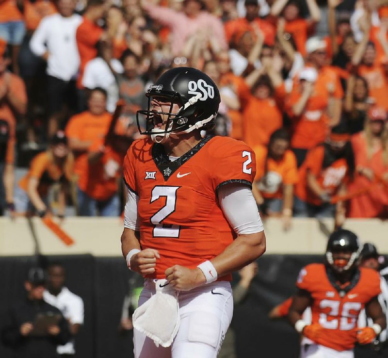 Rudolph lifts OK State over No. 10 W. Virginia | The Arkansas Democrat ...