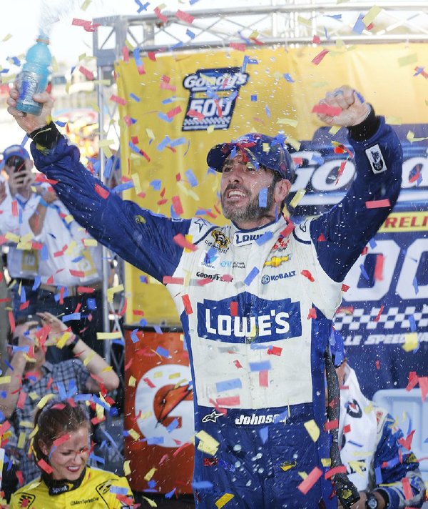 Johnson wins, 7th title in view | The Arkansas Democrat-Gazette ...