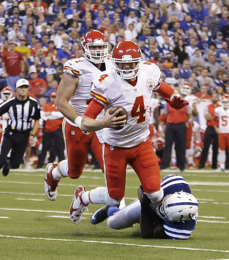 Chiefs lose QB twice, don't miss a beat