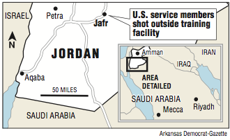 Jordan gunfire kills 3 in U.S. military | The Arkansas Democrat-Gazette ...