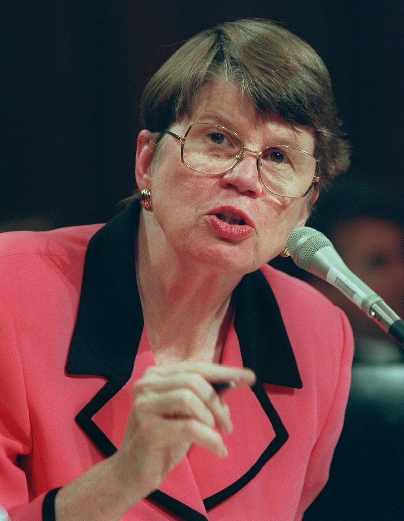 Janet Reno, former US attorney general, dies at 78 | Hot Springs ...