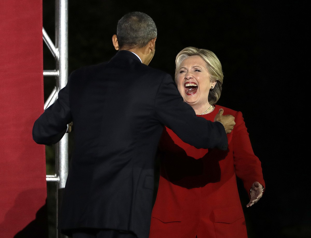 Clinton, Trump sprint to finish in final campaign appeals | Hot Springs ...