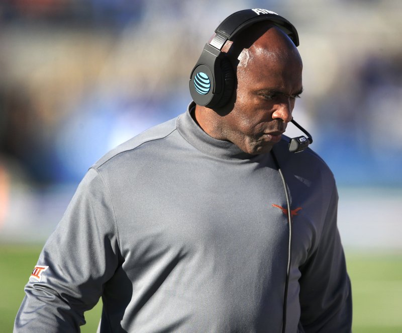 Texas coach Charlie Strong's future bleak after Kansas loss