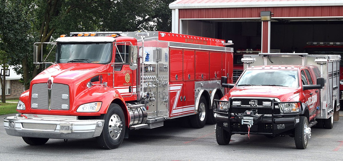 Decatur Fire Department gets new trucks | Westside Eagle Observer