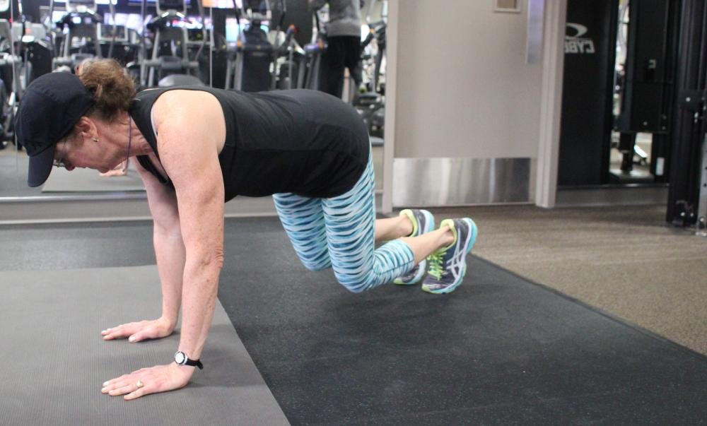 Low-impact plyometric jump works limbs, core