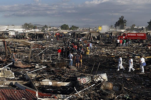 VIDEO: Fireworks market explosion kills at least 26 in Mexico ...