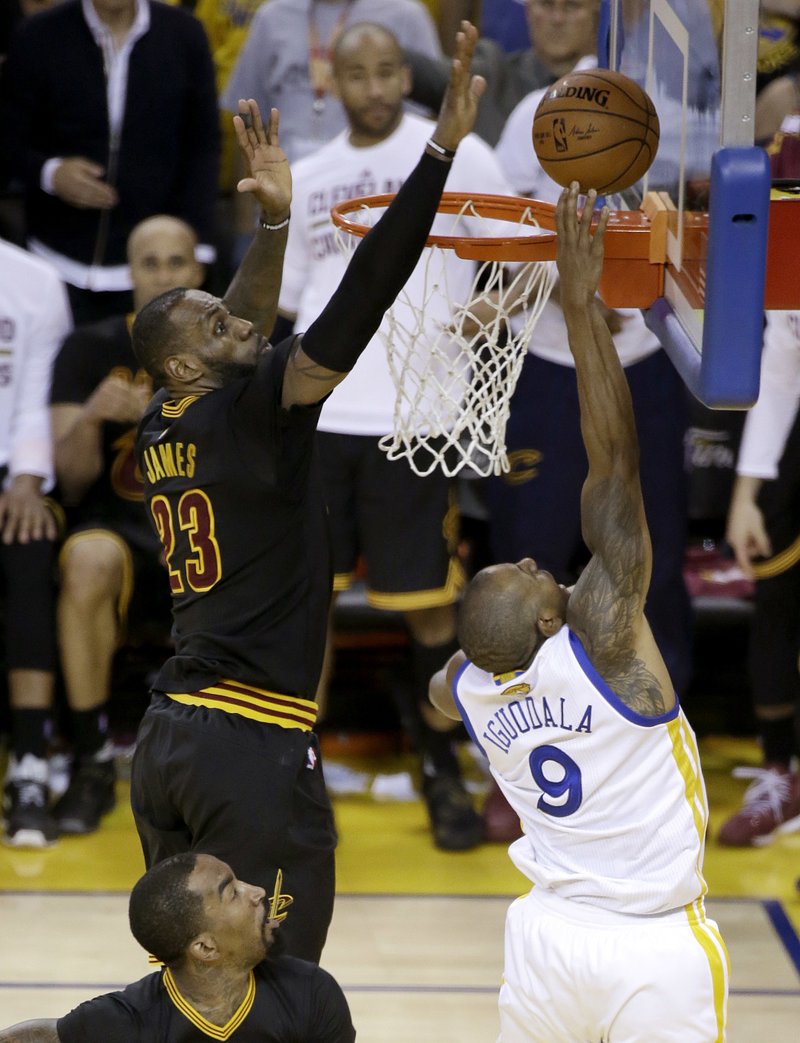 Play of the year: LeBron's block in Finals Game 7