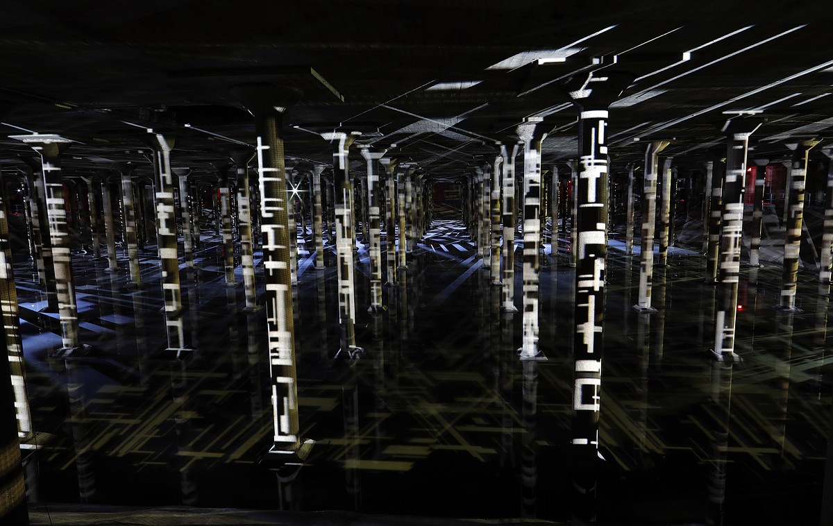 Houston reservoir reborn as public space, canvas for art | Hot Springs ...