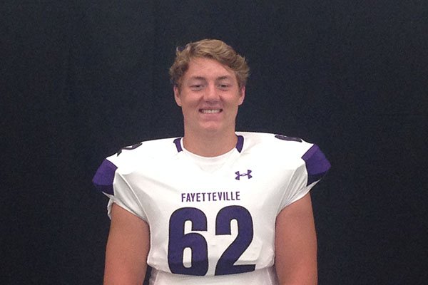 Fayetteville offensive lineman in with the Hogs | Whole Hog Sports