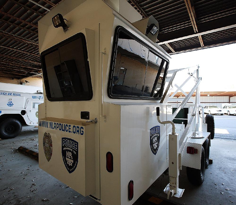 North Little Rock police deploy mobile surveillance tower | Northwest ...