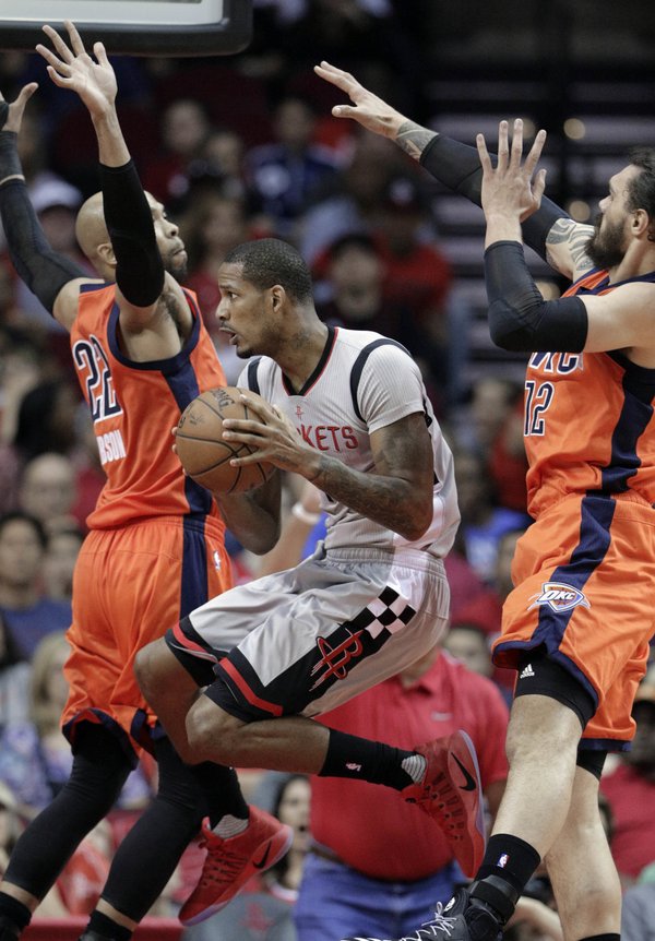 Williams puts up 31 as Rockets roll over Thunder