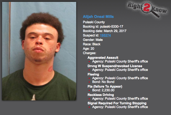 Sheriff Man Arrested After Pursuit In Central Arkansas Says Demons Made Him Run