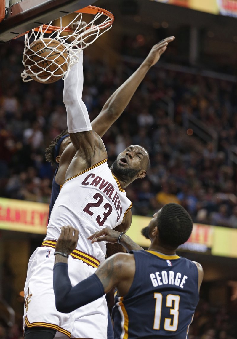 LeBron's 41 points lead Cavs past Pacers, 135-130 in 2 OTs | Hot ...