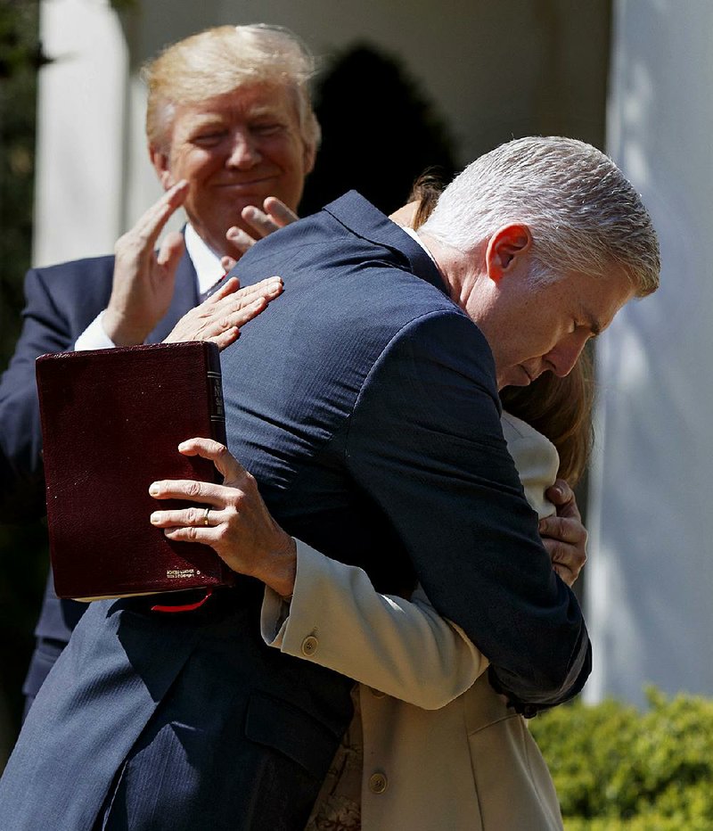 Gorsuch oath returns full 9 to high court | The Arkansas Democrat ...